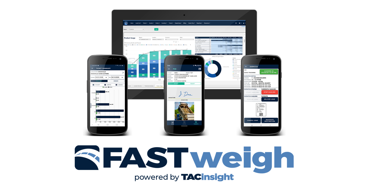 Fast-Weigh | Cloud Software for Bulk Material Sales